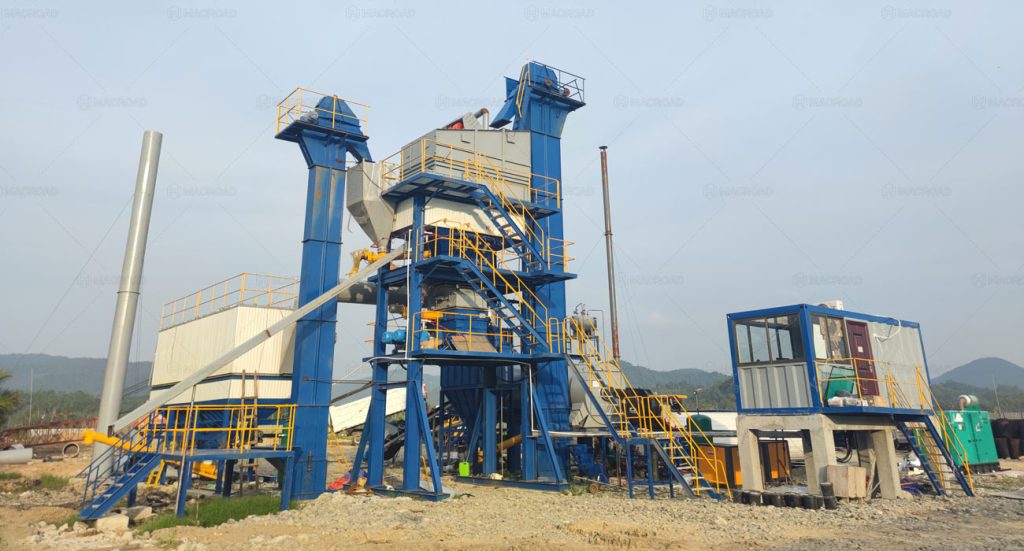 Asphalt Plant in The Philippines - Macroad Warehouse Available